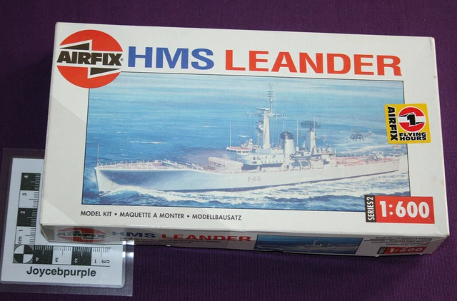 AIRFIX H.M.S. LEANDER 1:600 scale model ship kit 02206. Exocet ...