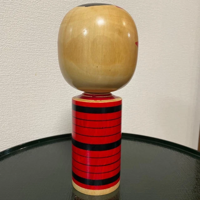 ISAO SASAKI JAPANESE Kaganuma Kokeshi Wooden Doll 24cm Girl Traditional ...