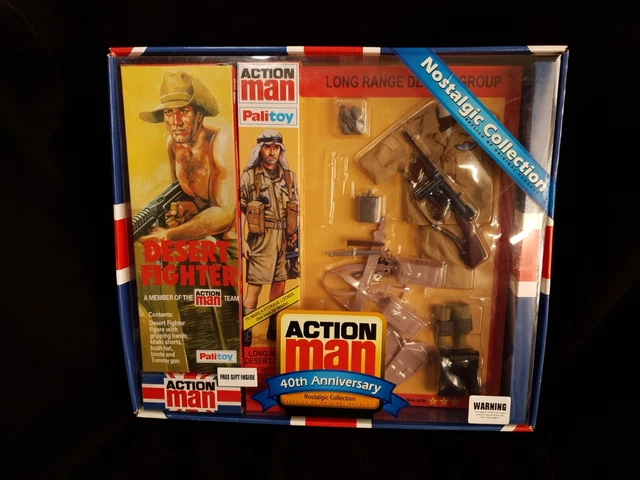 ACTION MAN 40TH Anniversary Nostalgic Collection Long Range Desert ...