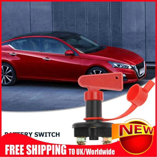 MAIN KILL ROTARY Switch Cut Off Disconnect Isolator 12V 24V Car Battery ...