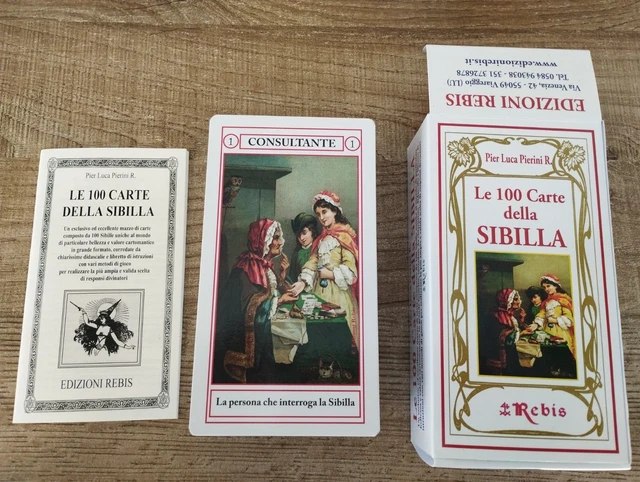 MAZZO RARO LE 100 Carte Della Sibilla Pier Luca Pierini Edizioni Rebis ...