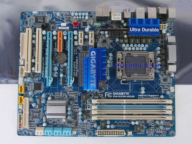 Gigabyte Ga Ex58 Ud3r Motherboard Intel X58 Lga 1366 Socket B Ddr3 £146