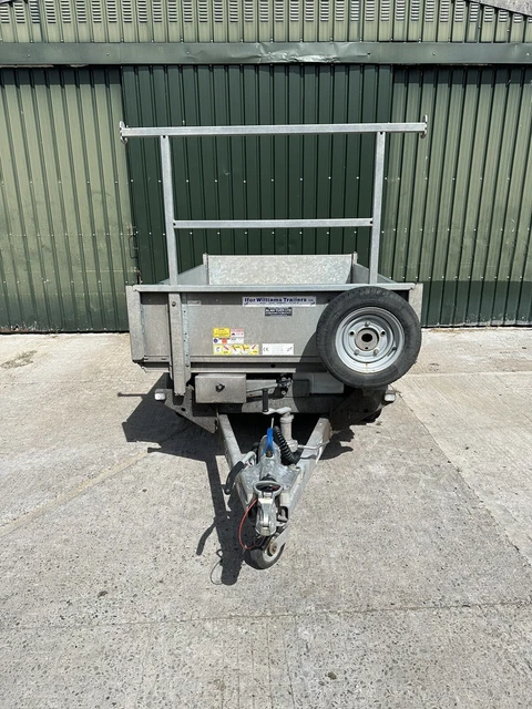 IFOR WILLIAMS TT2515 TIPPING TRAILER 8x5 2700kg WITH Ladder Rack £4,750 ...