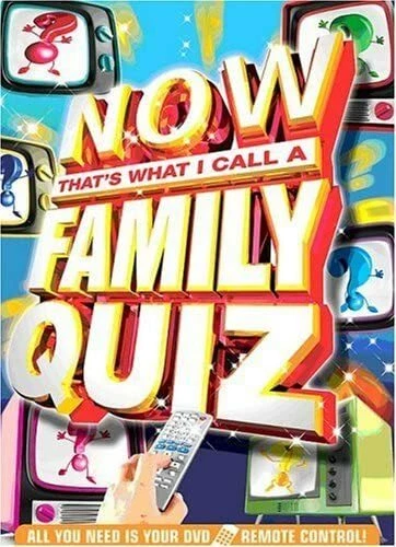 NOW THAT'S WHAT I CALL A FAMILY QUIZ DVD INTERACTIVE UK Release Sealed ...