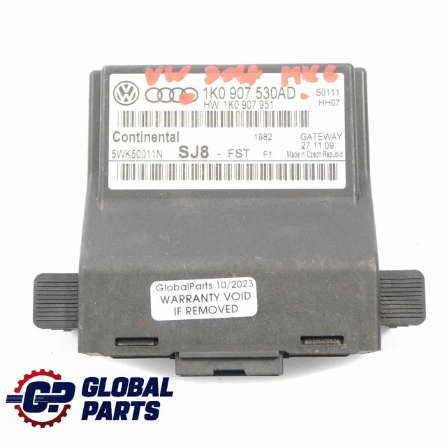 VW VOLKSWAGEN GOLF 6 Gateway Control Unit Module ECU 1K0907530AD £19.99 ...