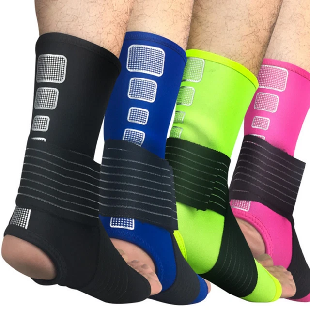 ANKLE BRACE SUPPORT Stabilizer Guard Sprain Tendonitis Achilles Drop ...