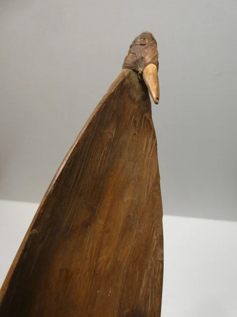 OLD AUSTRALIAN ABORIGINAL Hunting Woomera Spear Thrower Spinifex Resin ...
