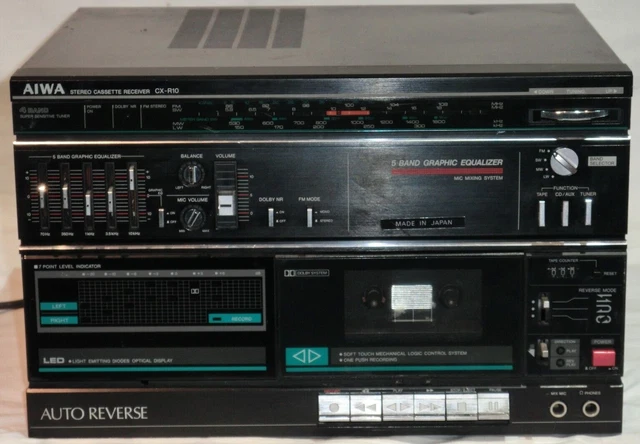 AIWA CX-R10 STEREO cassette receiver £25.00 - PicClick UK