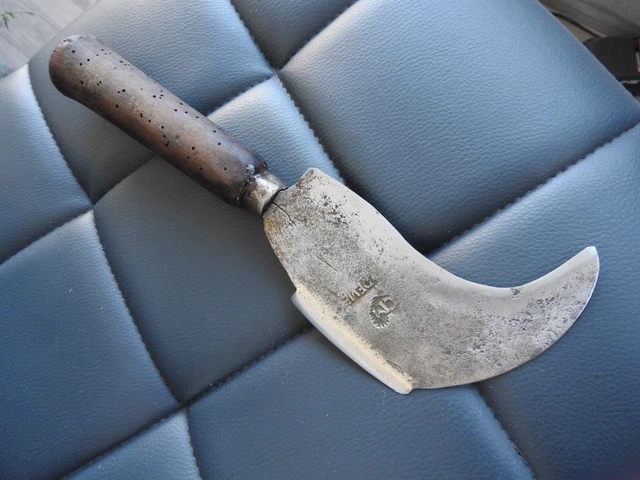 SERPE SERPETTE À huppe de vigneron viticulteur outil ancien FAUCILE COUTEAU EUR 25,00 - PicClick FR