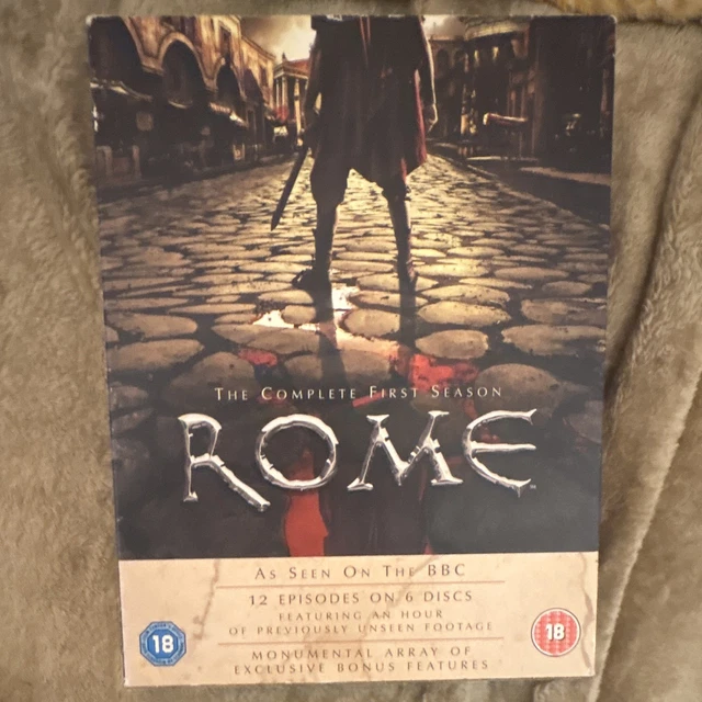 HBO ROME: THE Complete First Season DVD Box Set (6-Disc) R2 PAL 18 £7. ...