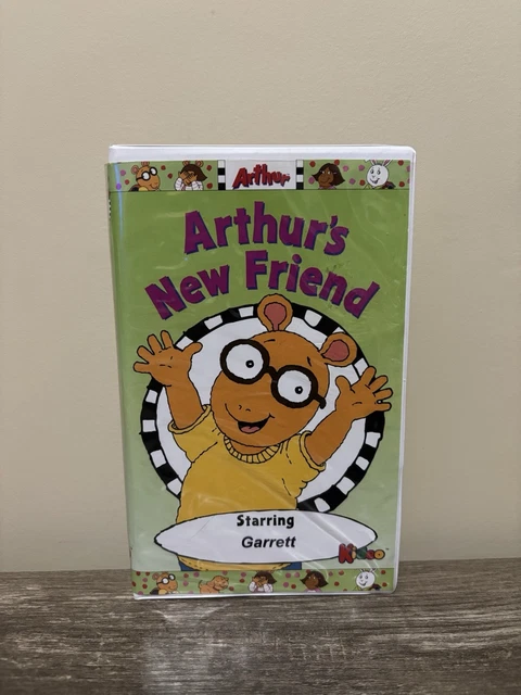 PBS KIDS ARTHUR’S New Friend Starring Garrett VHS Tape Kideo Cartoon ...