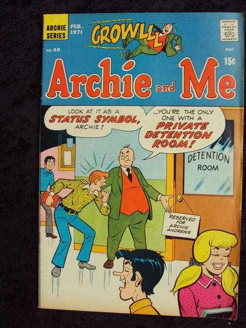 BANDE DESSINÉE ARCHIE And Me #40 Archie Comics Âge Du Bronze EUR 11,54 ...