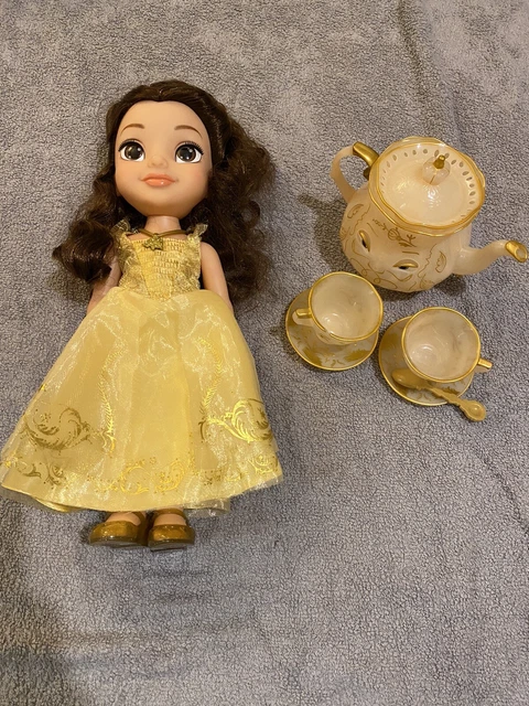 DISNEY PRINCESS BELLE Doll -Beauty and the Beast Toddler Doll Jakks ...