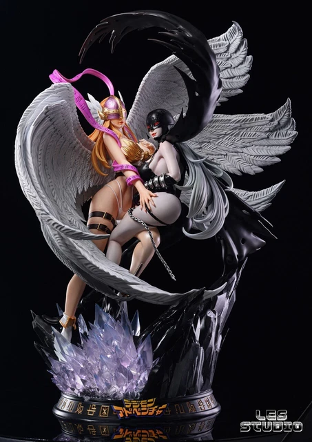 LES STUDIO 1/4 Angewomon & Lady Devimon DIGIMON EUR 1.250,00 - PicClick FR