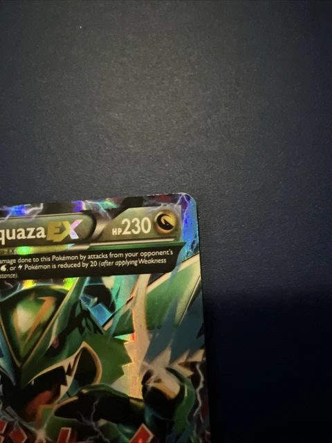 POKÉMON TCG MEGA M Rayquaza EX Holo Card 61/108 Roaring Skies Ultra ...