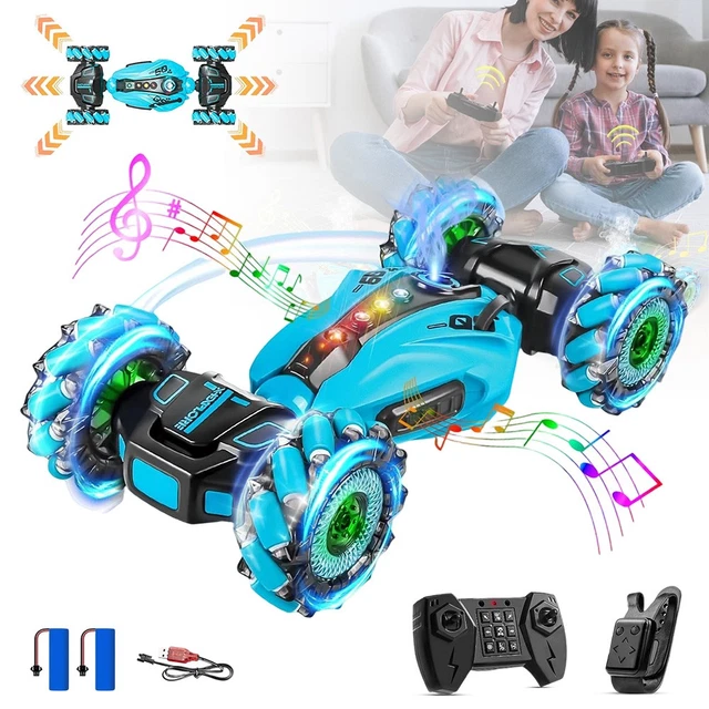 NEW FLEXIBLE REMOTE Control Car 4wd Rc Stunt Car 360° Rotation Anti ...