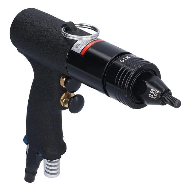 AUTOMATIC AIR RIVETING Machine Pneumatic Hand Rivet Nut Gun 5/16 3/8 ...