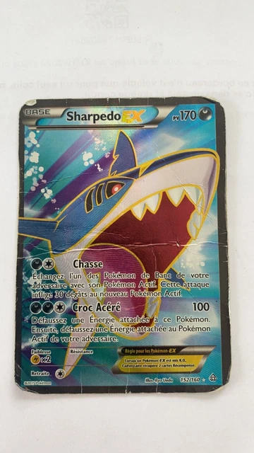 CARTE POKÉMON SHARPEDO EX 152/160 primo-choc FR EUR 2,00 - PicClick FR