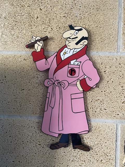 DÉCO EN BOIS Murale Rastapopoulos De Tintin EUR 16,00 - PicClick FR