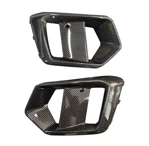 FORD FOCUS RS MK3.5 Carbon Fibre effect Front Fog Light Surround Trim ...