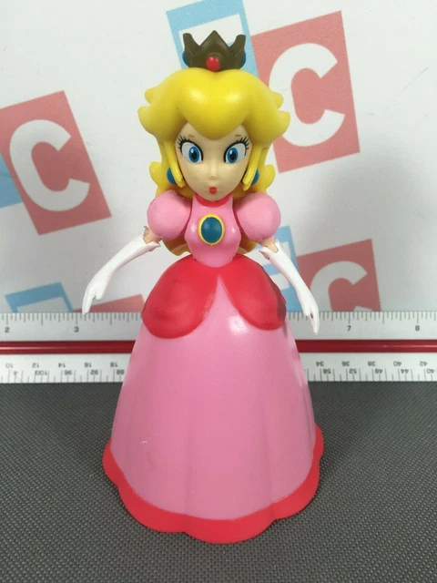 JAKKS SUPER MARIO 4" Inch World of Nintendo Series Princess Peach ...
