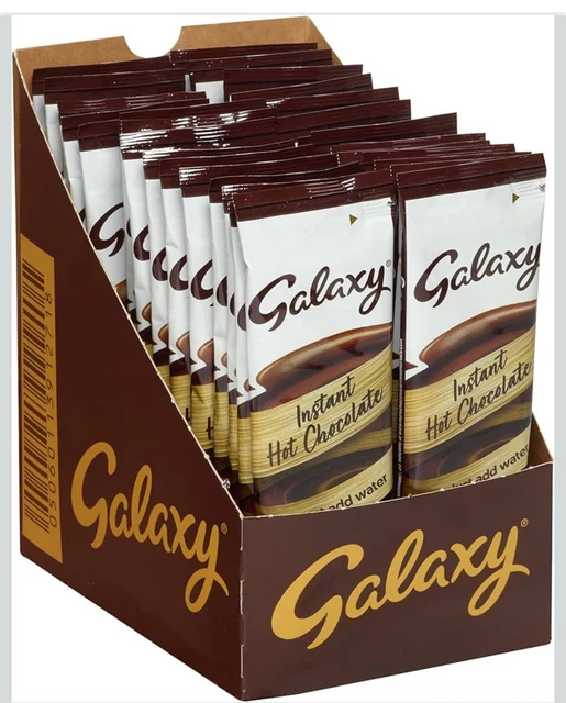 GALAXY INSTANT HOT Chocolate Drink Powder Sachets Pack Of 30 Hot ...