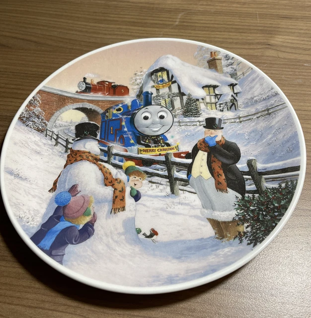 THOMAS THE TANK Engine & Friends Collector Plate RARE 1992 WEDGWOOD £7. ...
