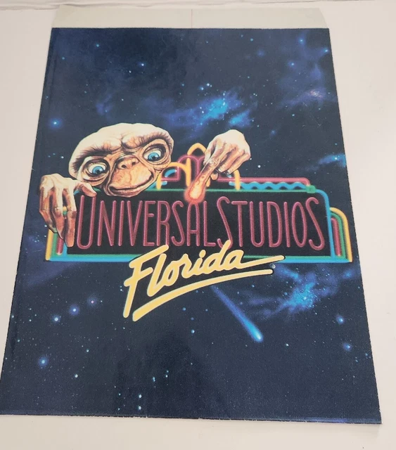 UNIVERSAL STUDIOS FLORIDA E.T. Extra Terrestrial Paper Bag 1990 Printed ...