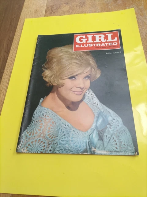 GIRL ILLUSTRATED NO.9. 1967 vintage Magazine.Joan Collins And Raquel ...