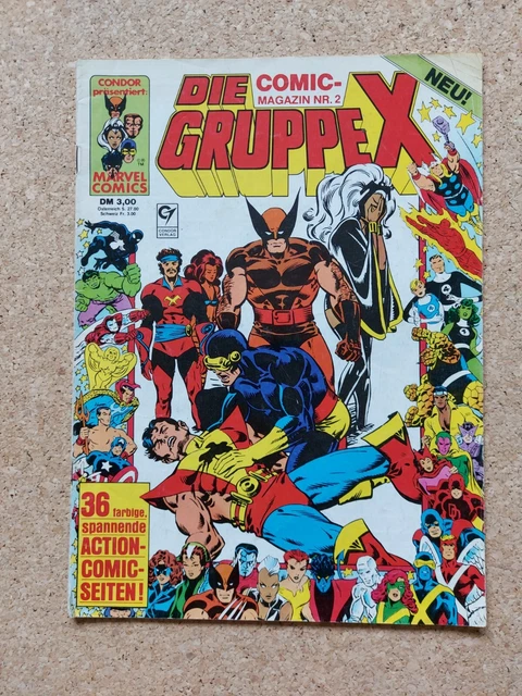 SERIE RARA - Condor Marvel Comics - Il Gruppo X (X-Men) n. 2/Z2- EUR 3 ...