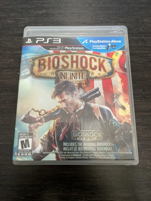 PS3 BIOSHOCK INFINITE (Sony PlayStation 3, 2013) Complete CIB Black ...