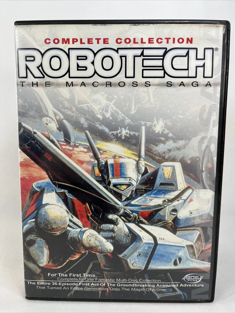 ROBOTECH THE MACROSS SAGA Complete Collection (DVD, 6-Disc Set, 36 ...
