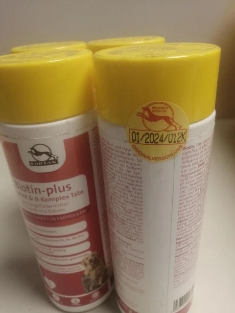 FORTAN FORTAN BIOTIN+MSM Tabs, 4 x400 g EUR 8,50 - PicClick DE