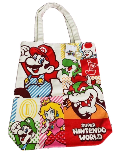 USJ UNIVERSAL STUDIOS japan super nintendo world limited mario tote bag ...