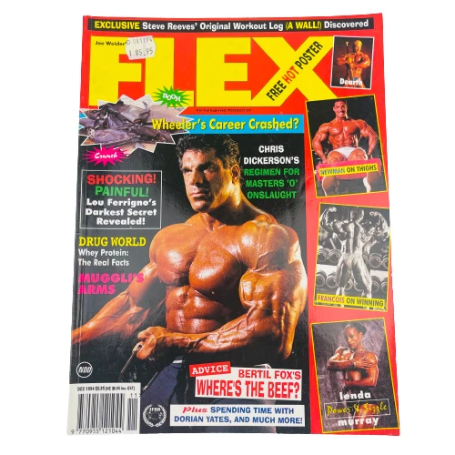 VINTAGE JOE WEIDER'S Flex Body Building Magazine Dec 1994 $72.00 ...
