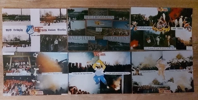 FOTOS COLLAGEN 1.FC Union Berlin Ultras Fans Hooligans EUR 1,00 ...