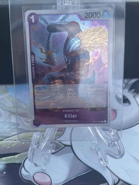 ONE PIECE KILLER # Op05-064 Awakening Of The New Era Rare Foil Card 2023 EUR 2,33 - PicClick IT