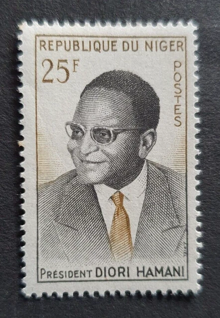 1960 REP DU Niger France President Diori Hamani Vf Mnh $1.25 - PicClick