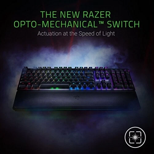 RAZER HUNTSMAN ELITE Opto-Mechanical Gaming Keyboard (GBR Layout ...