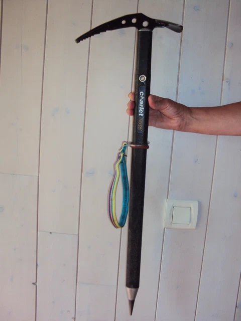 ANCIEN PIOLET D'ALPINISTE CHARLET MOSER FRANCE Old Ice collection ...