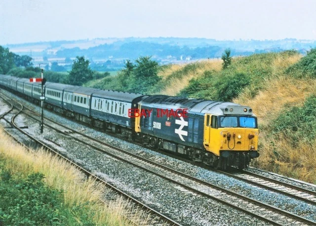 PHOTO CLASS 50 Loco No 50008 At Whiteball £1.85 - PicClick UK