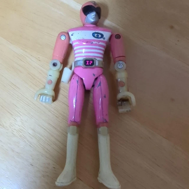 FIGURINE POWER RANGERS Denshi Sentai Denziman Chogokin rose BANDAI ...