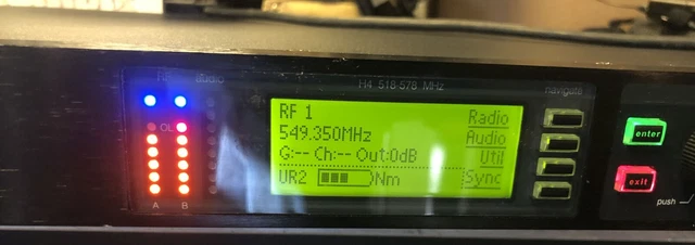 SHURE UR4S, UR1, UR2/SM58 H4 UHF Wireless Microphone (Single version of UR4D) $1,249.99 ...