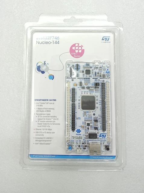 NUCLEO F746ZG NUCLEO 144 Stm32 F746 Nucleo Stm32F746Zgt6 EUR 128,52 ...