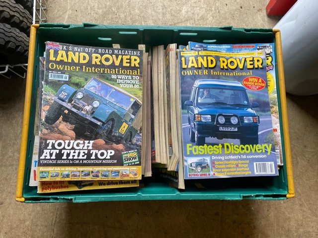 LAND ROVER OWNER international magazines £104.72 - PicClick UK