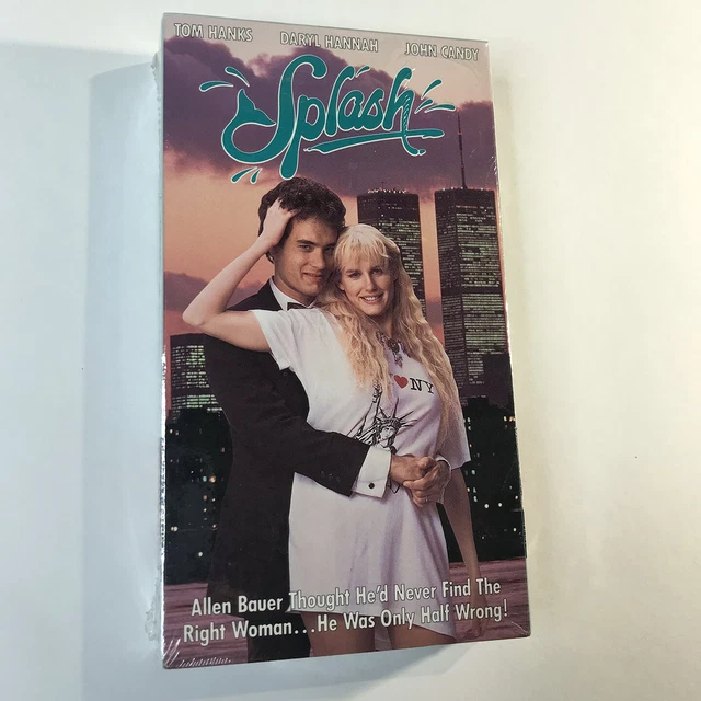 Splash Vhs Tom Hanks Daryl Hannah John Candy Eugene Levy 1984 Ron
