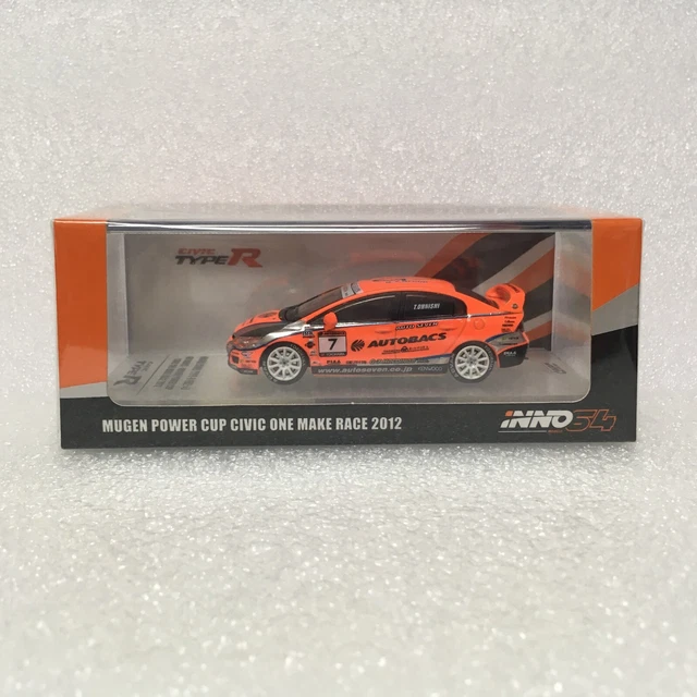 HONDA CIVIC TYPE-R FD2 #7 "AUTOBACKS" MUGEN POWER CUP CI #INNO 1/64 #IN64-FD2-AB EUR 13,48 ...