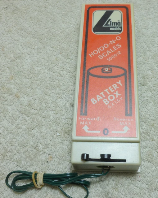 LIMA HO/OO 9V Battery Power Controller model 500012 $10.19 - PicClick AU