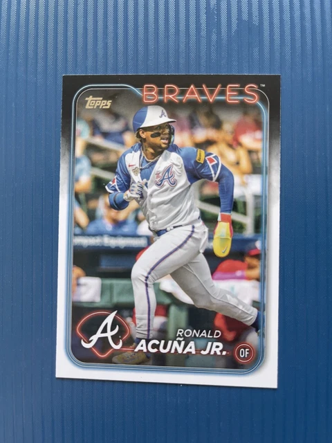 2024 TOPPS SERIES 1 Ronald Acuna Jr #1 Base Atlanta Braves EUR 6,62 - PicClick FR