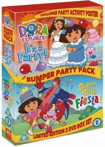 DORA THE EXPLORER: Bumper Party Pack [DVD] £4.70 - PicClick UK
